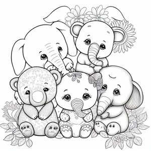 Animal Coloring Pages for Kids, Coloring Pages, Printable, Animals ...