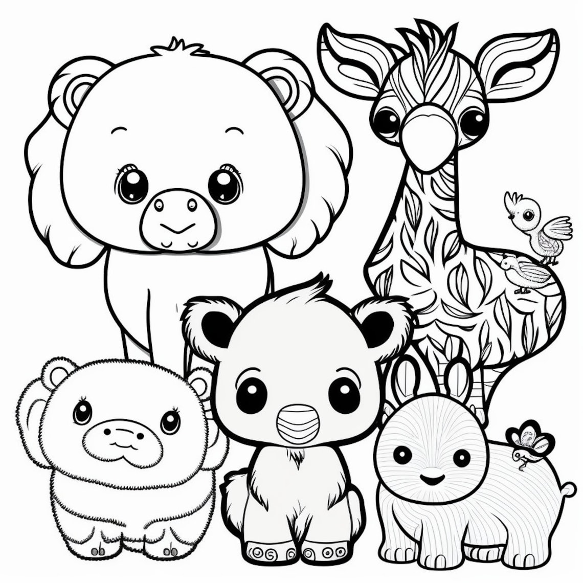 Coloring Pages About Animals