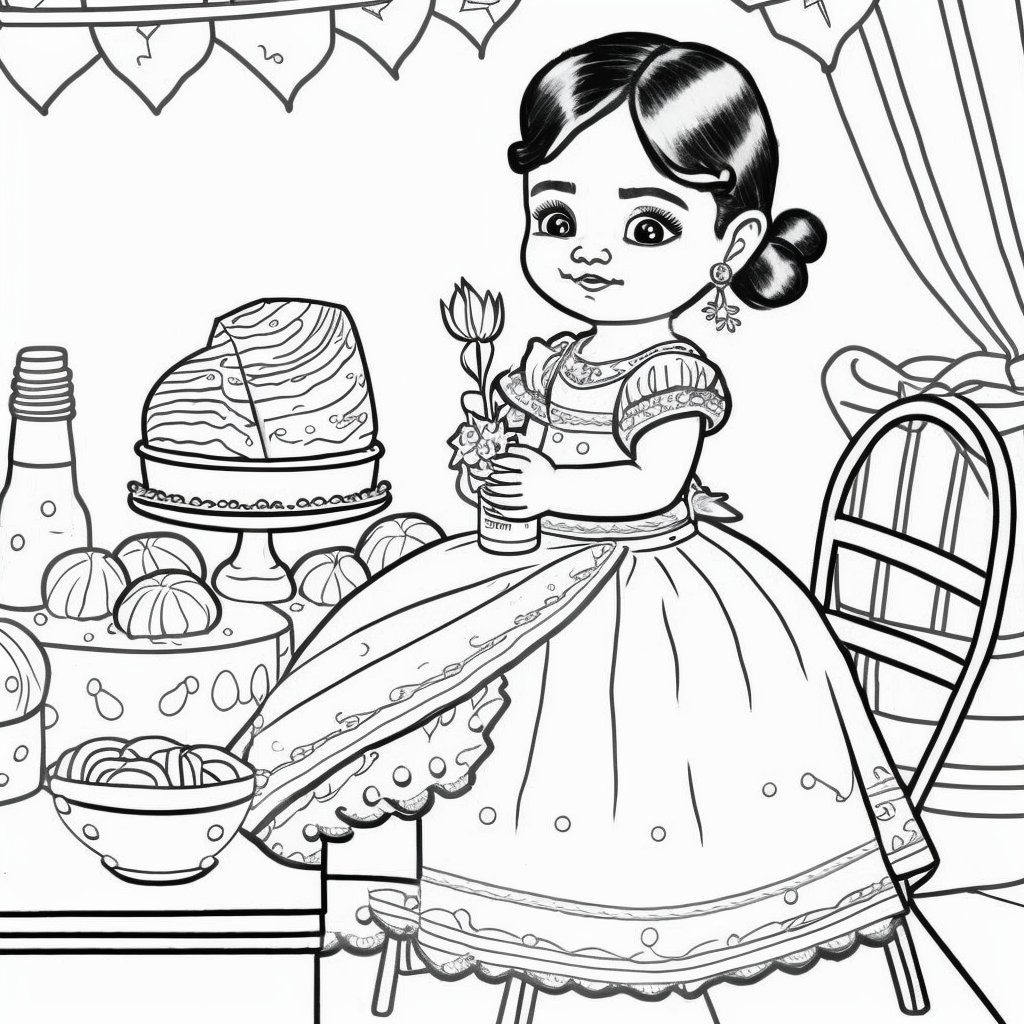 Cinco De Mayo Coloring Pages for Kids, Cinco De Mayo, Coloring Pages ...