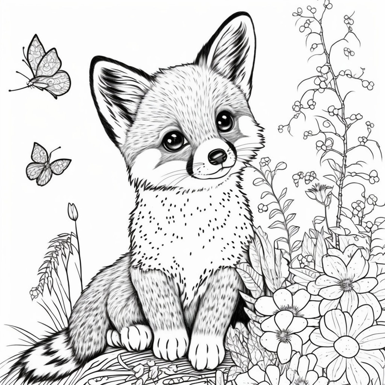 Animal Coloring Pages for Kids, Coloring Pages, Printable, Animals ...