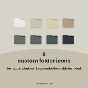 Desktop Organizer Wallpaper Folder Icons Calendar 2023 & - Etsy