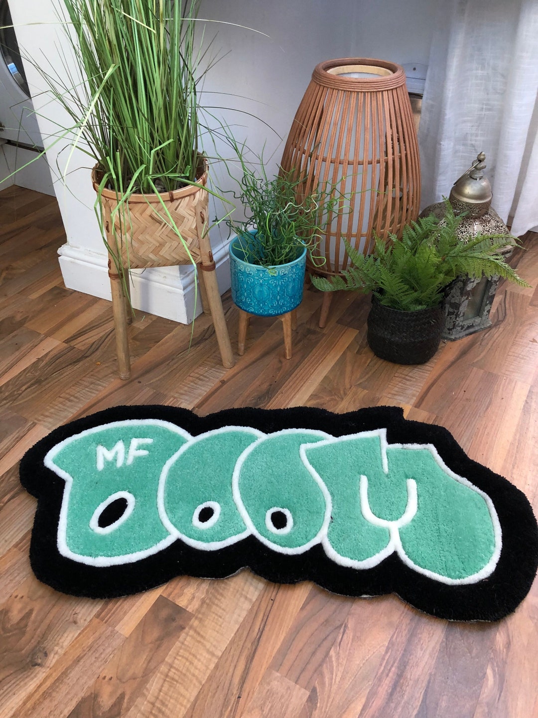 MF DOOM Rug L Made to Order L 70cmx30xcm L Handmade L Tufted Rug L ...