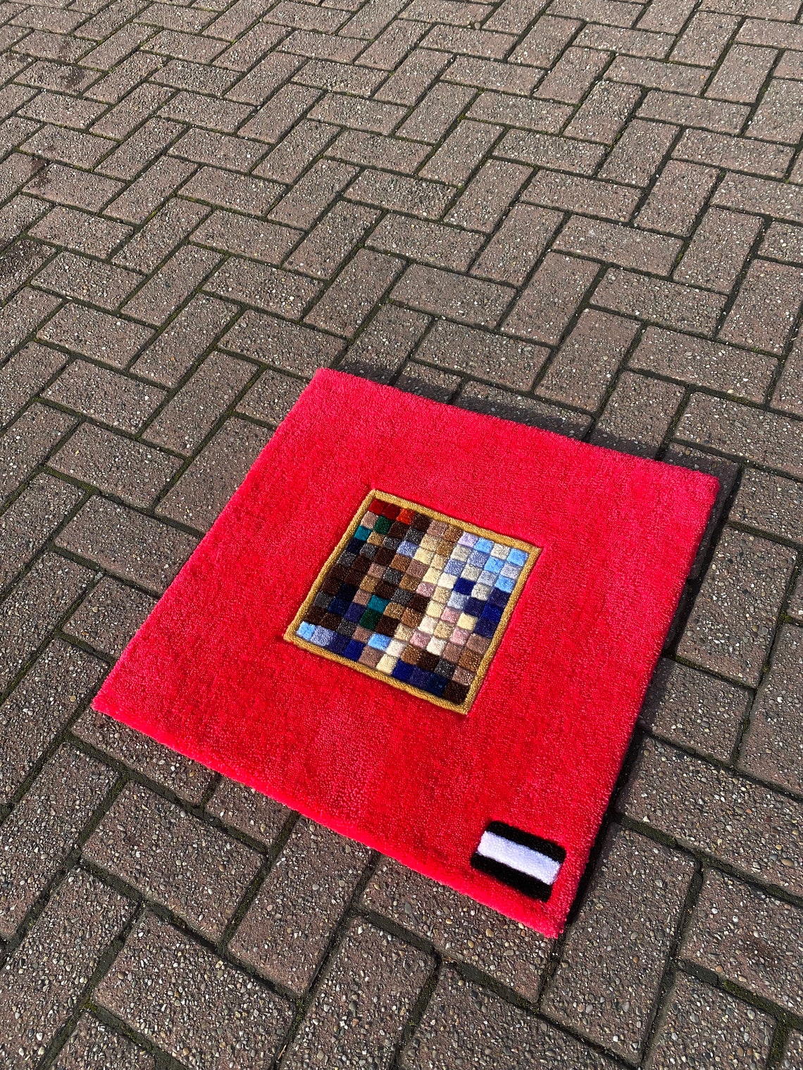 Kanye West Rug L MBDTF Album Cover L 60x60cm L Made to Order Square Rug ...