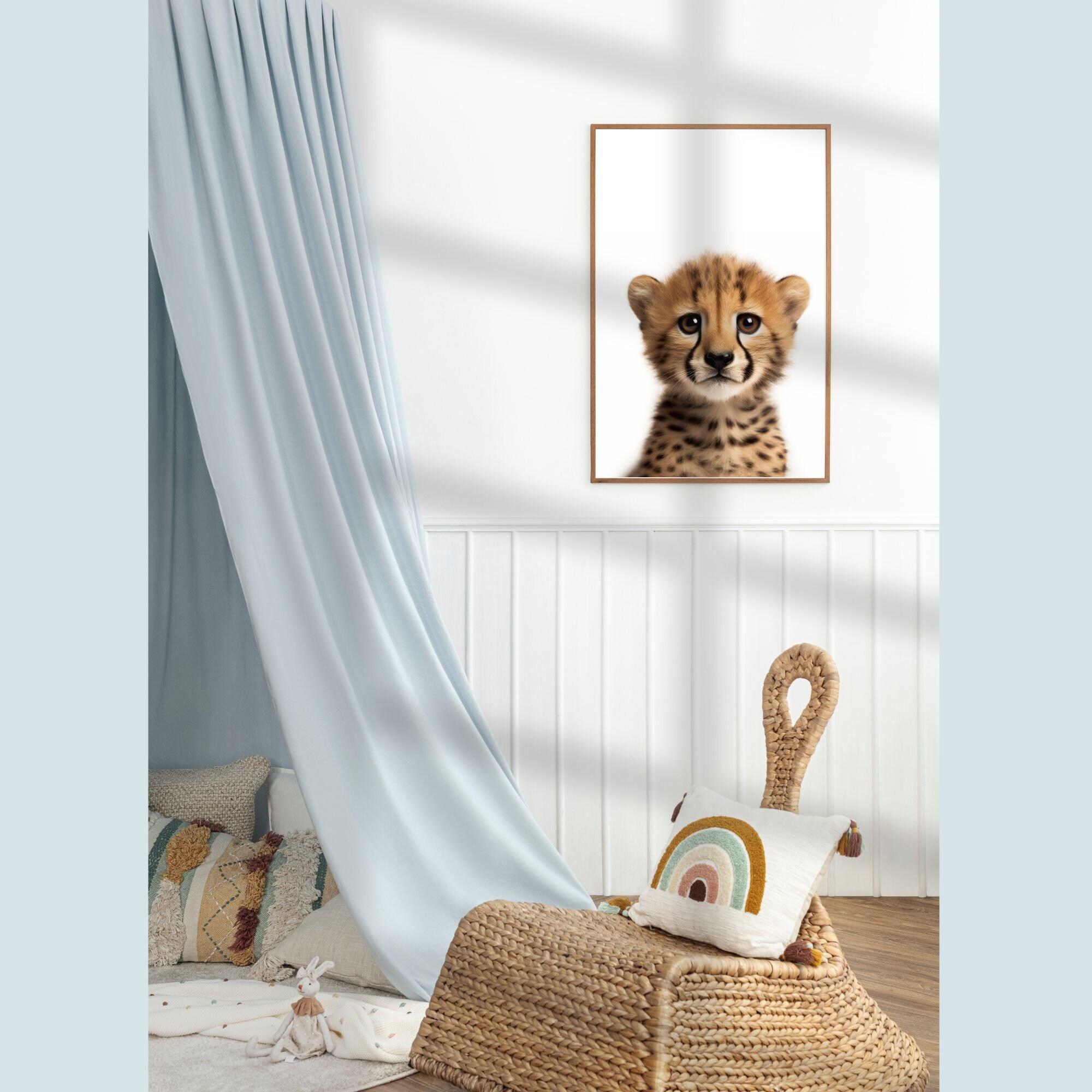 Printable Animal Set 6, Nursery Animal Wall Decor Nursery Forest ...