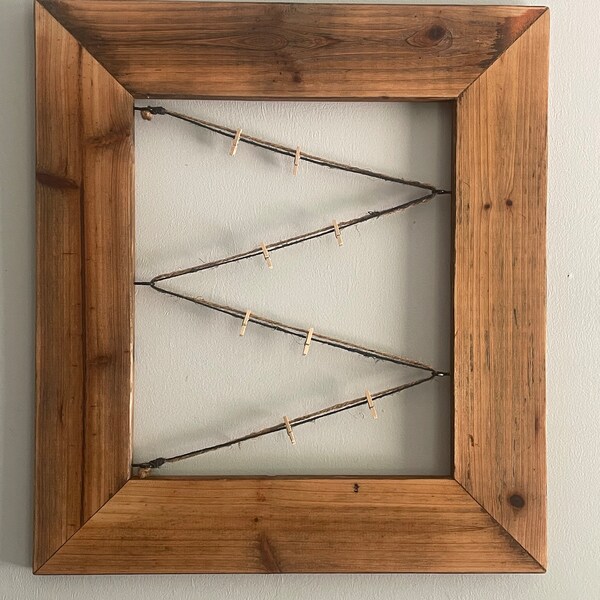 Clothespin Frame - Etsy