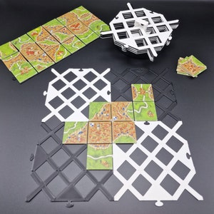 Carcassonne Tile Grids - Etsy