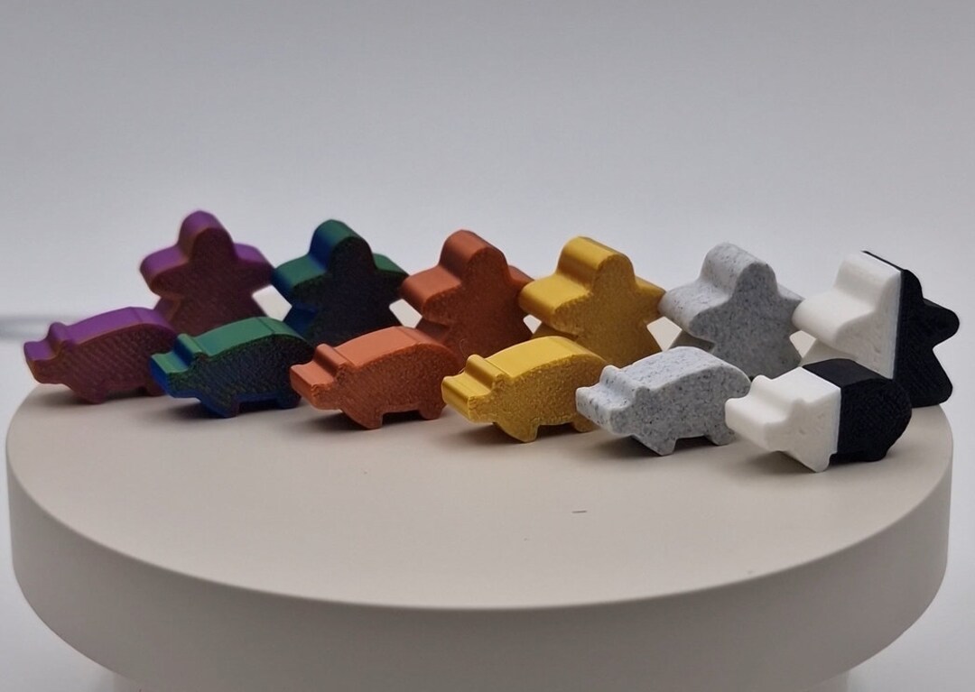 Carcassonne Big Box Meeples Ersatzspielsteine - Etsy.de