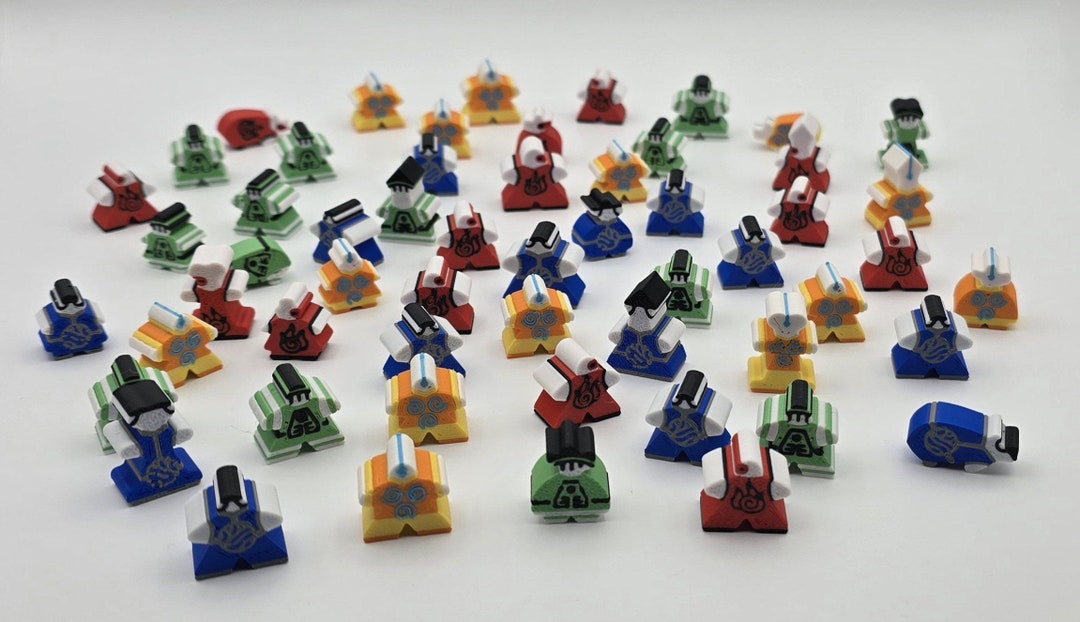 Avatar Carcassonne Big Box Meeples – Replacement Pieces - Etsy
