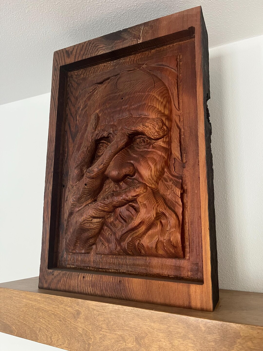 Handcrafted Relief Carving - "st. Peter" Art, Decor - Etsy