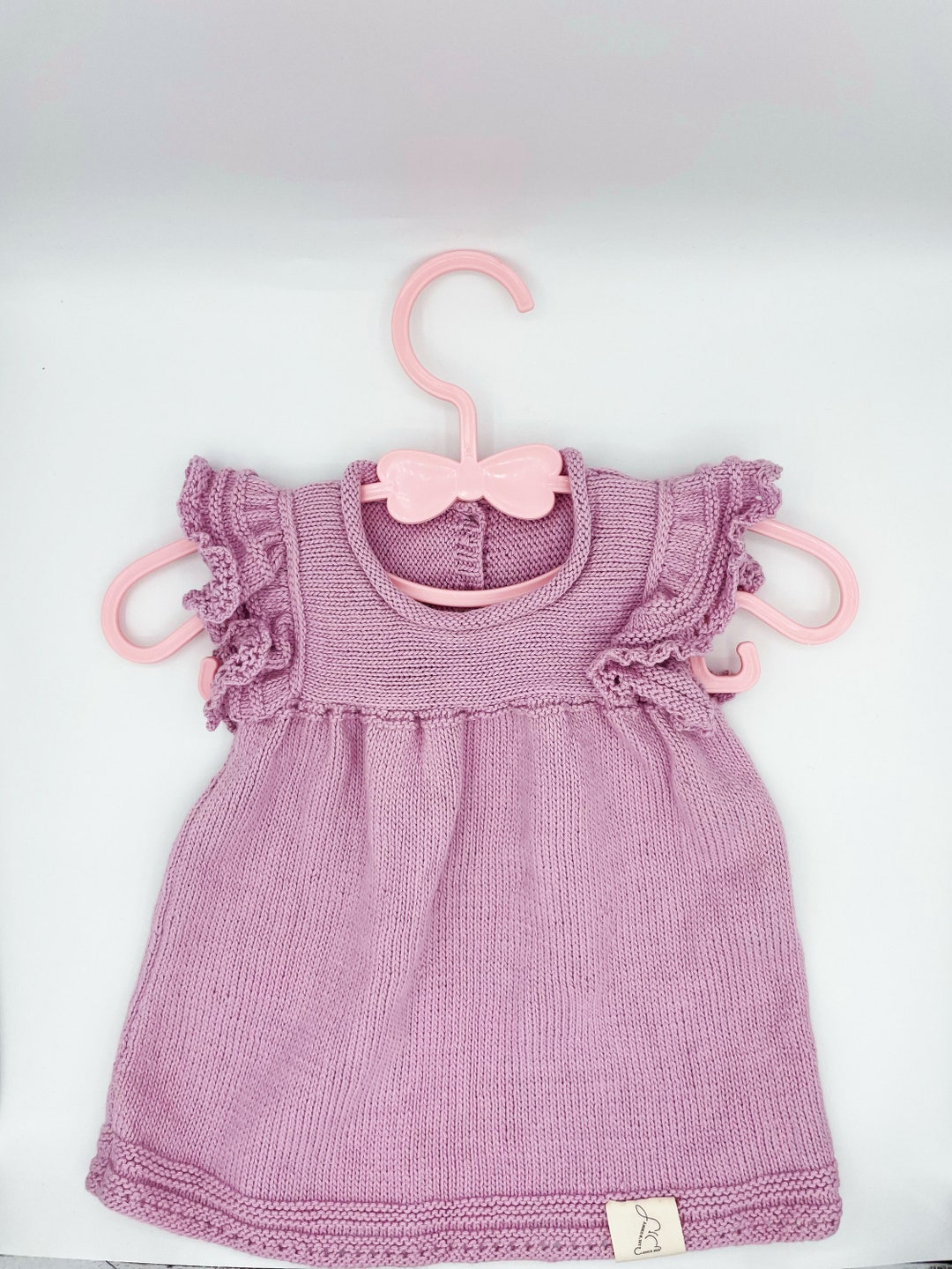 PURL PRINCESS Knitted Dress for Baby Girls - Etsy