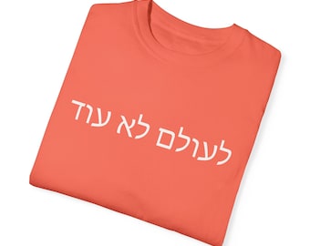 Never Again is Now - Large Logo Front - Israel Jewish Short Sleeve ...