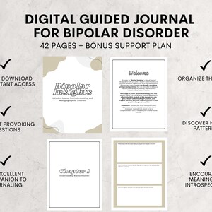Bipolar Insights: 100 Questions to Process Bipolar Disorder, Guided ...