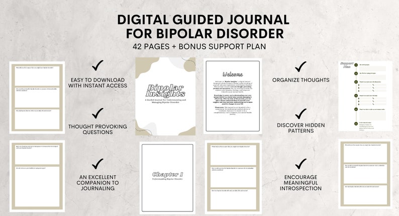 Bipolar Insights: 100 Questions to Process Bipolar Disorder, Guided ...
