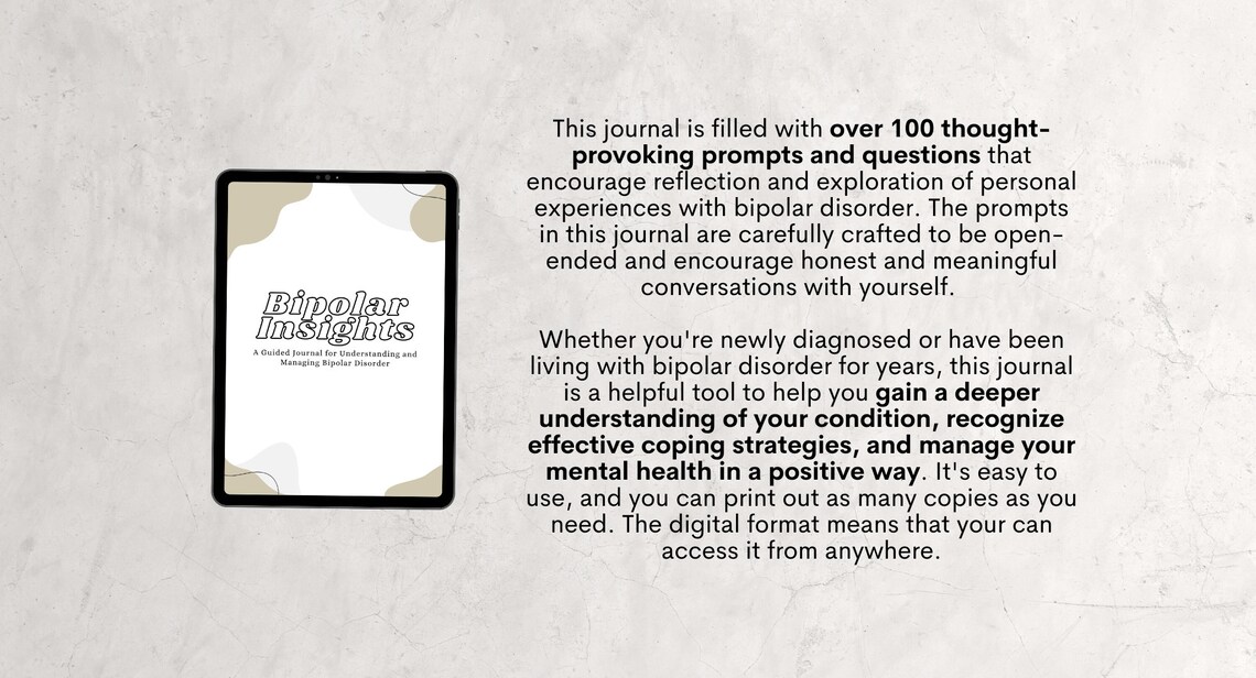 Bipolar Insights: 100 Questions to Process Bipolar Disorder, Guided ...