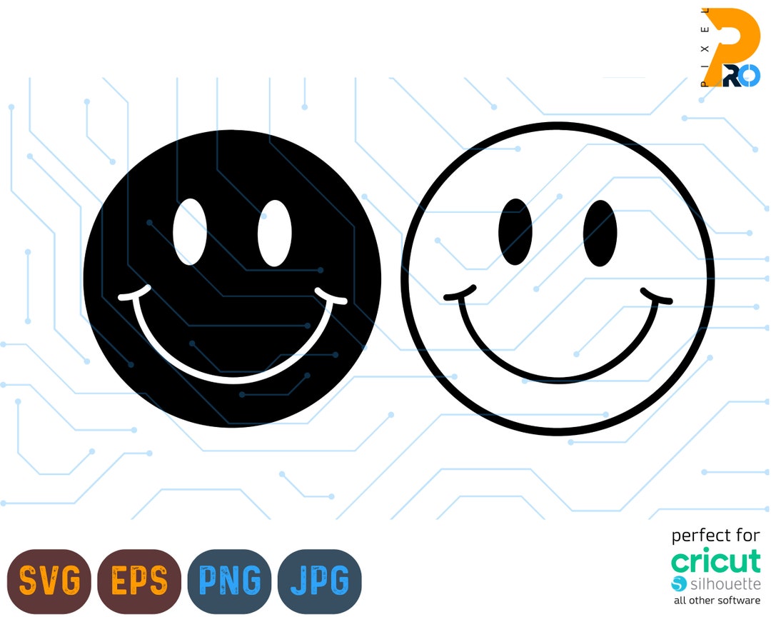Smiling Emoji Svg, Smiling Emoji Png, Smile Svg, Happy Face Svg, Emoji ...