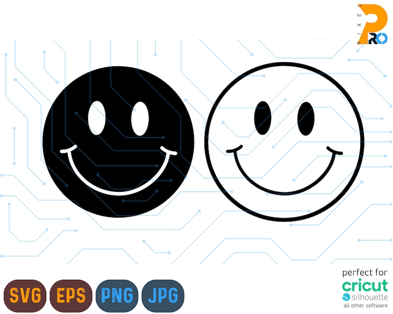 Smiling Emoji Svg Smiling Emoji Png Smile Svg Happy Face - Etsy