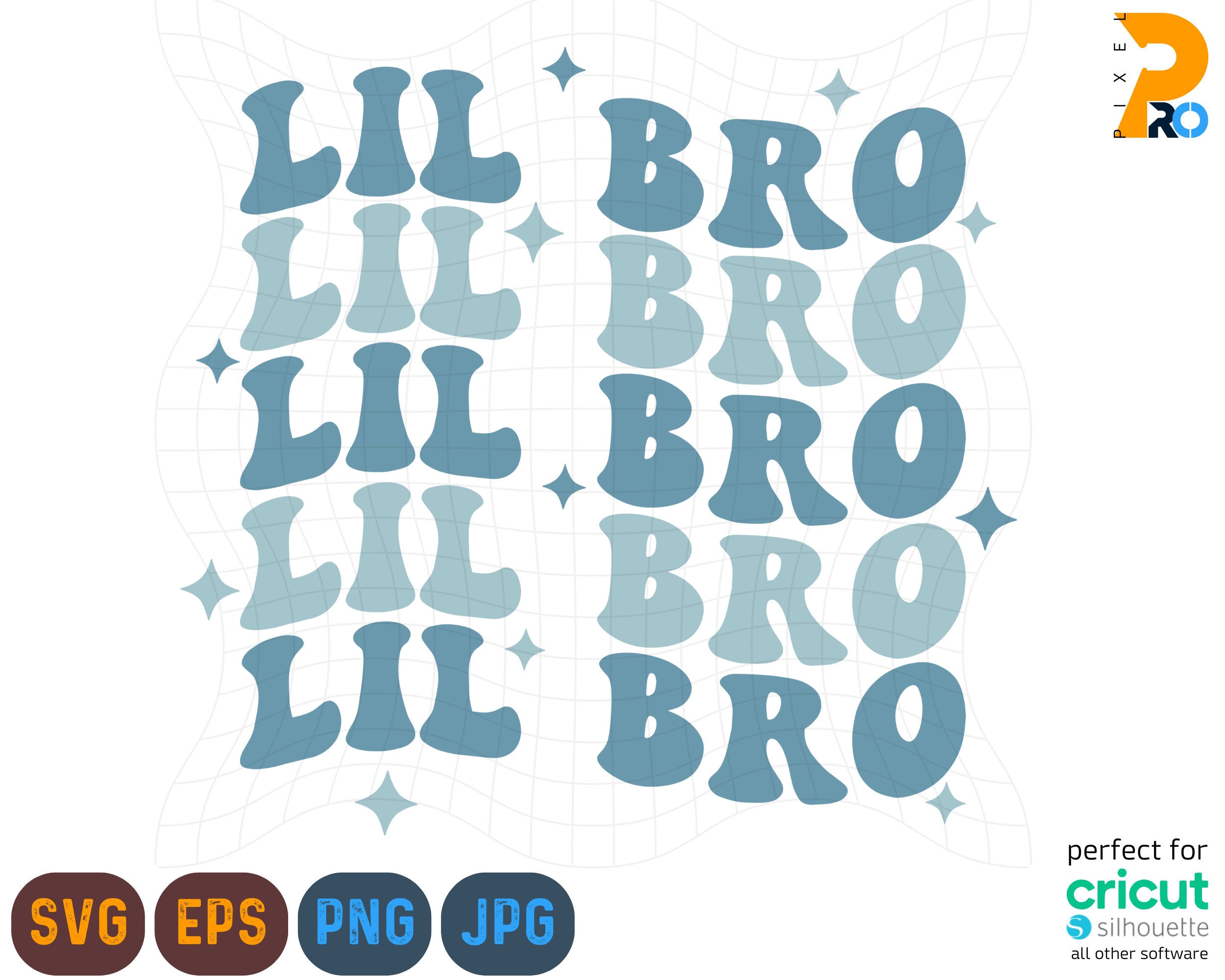 Lil Bro SVG Little Brother Svg Baby Svg Siblings Svg - Etsy