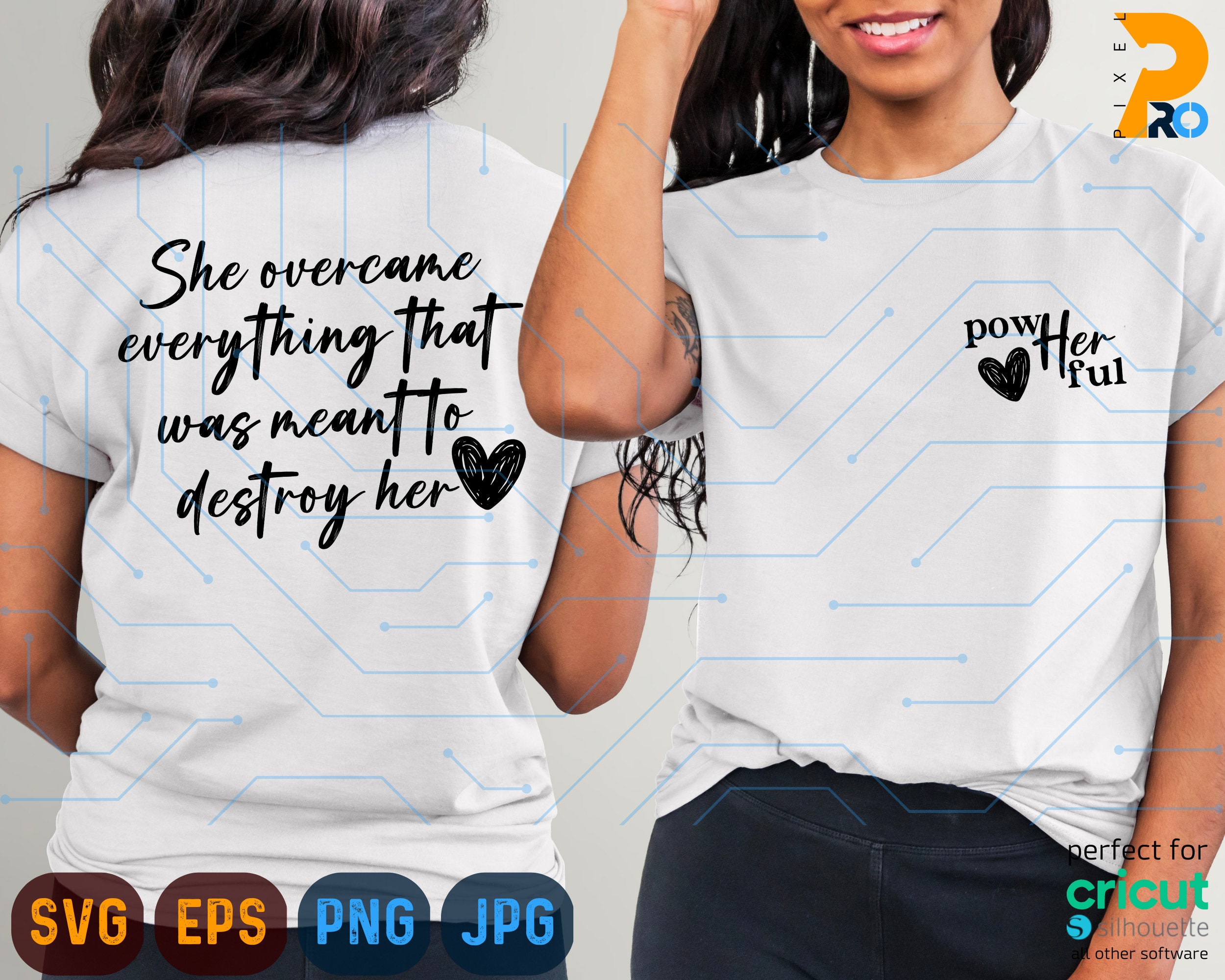 Women Empowerment Svg, She Over Came Everything That Was Sent to ...