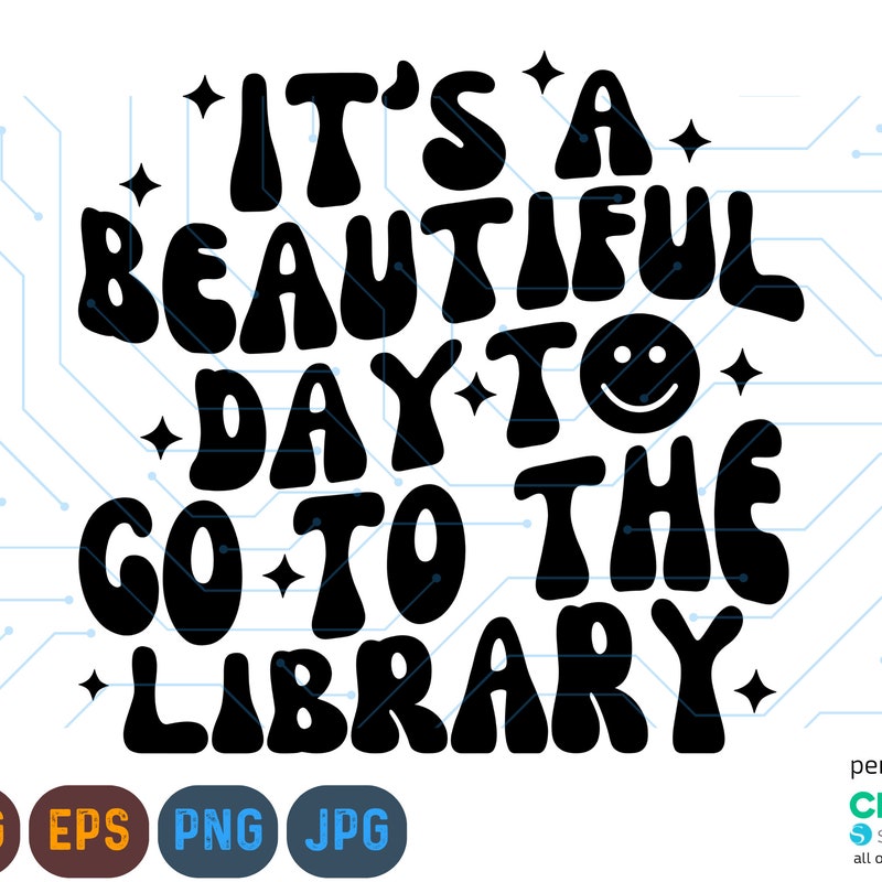 Library Svg - Etsy