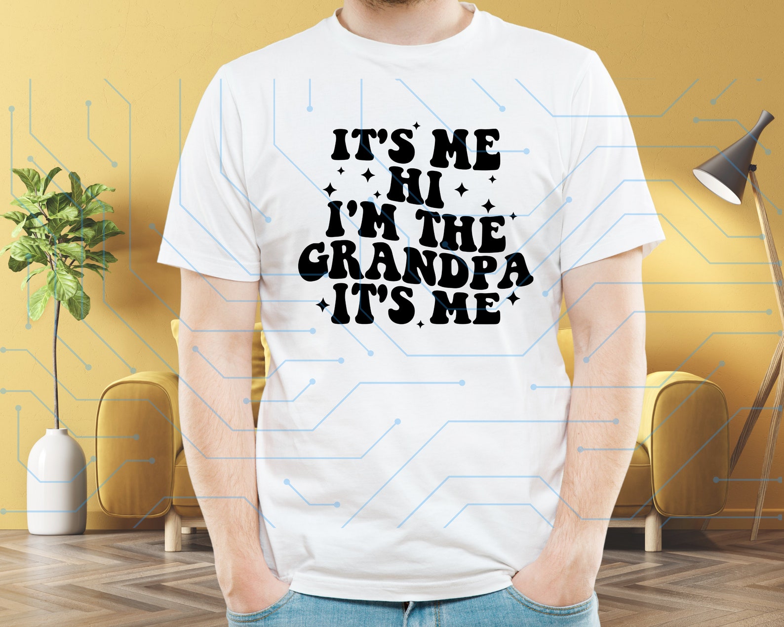 It's Me Svg, Hi, I'm the Grandpa, It's Me Svg Png, I'm the Grandpa ...