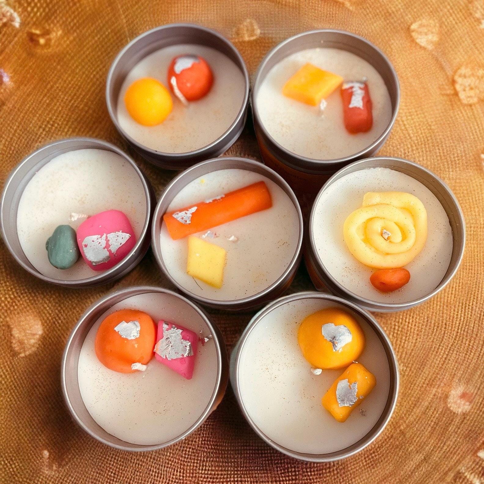 Indian Sweets Candle Gift Box Personalized Custom Favors Desi Festivals and Decor Pack of 4 - Etsy