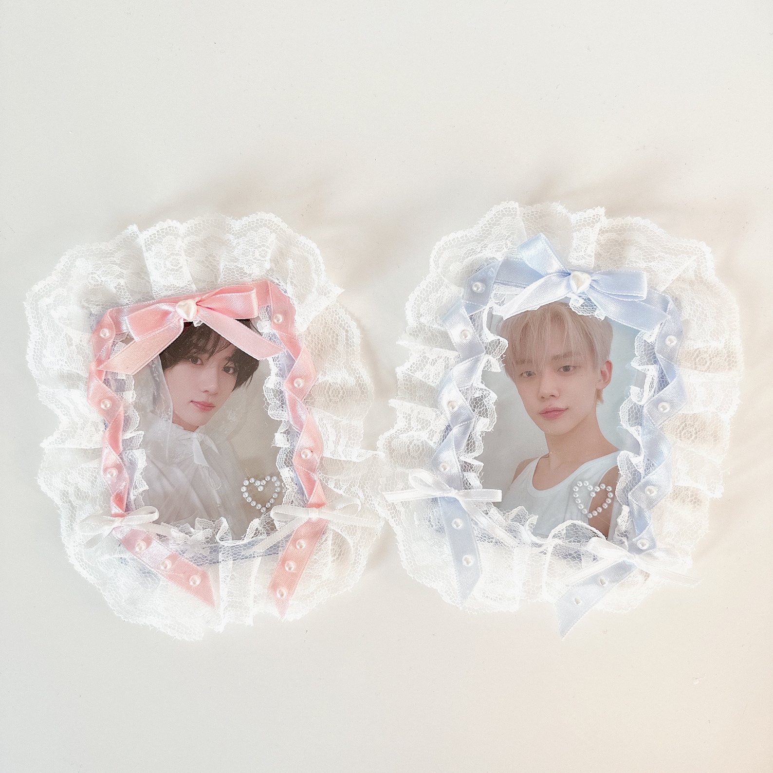 K-pop Decorated Ribbon Lace Toploader - Etsy