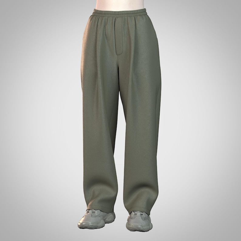 Leather Pants Sewing Pattern Instant Download, Sizes S, M, L, Easy to ...