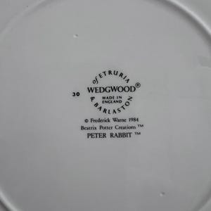 Wedgwood 1985 Peter Rabbit Birthday Collector Plate - Etsy