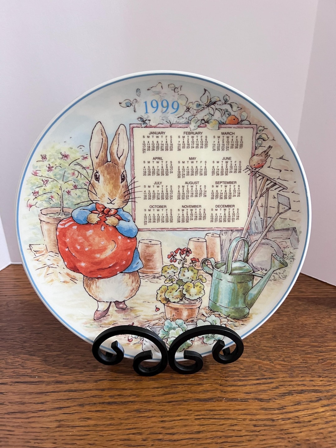 Wedgwood 1999 Peter Rabbit Birthday Collector Plate - Etsy
