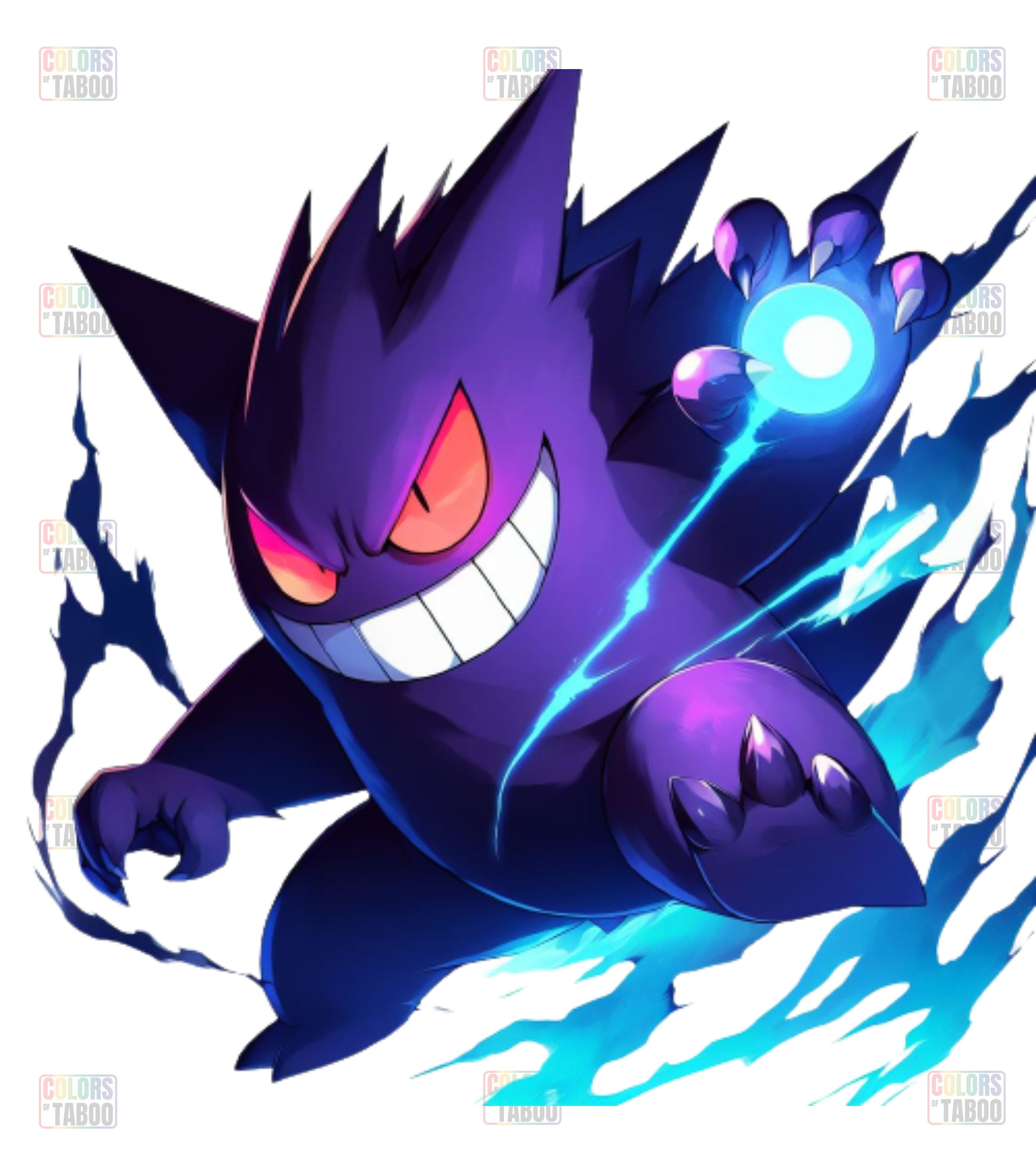 Gengar Ultimate 2 / SVG / PNG/ Pokemon / Gengar png pokemon - Etsy México
