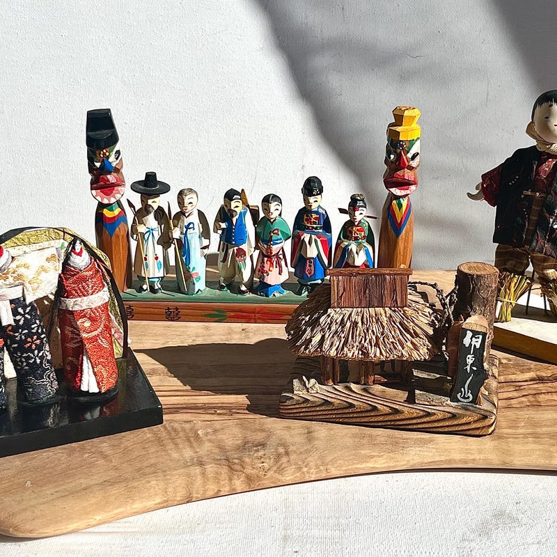 Korean Miniature Figures - Etsy