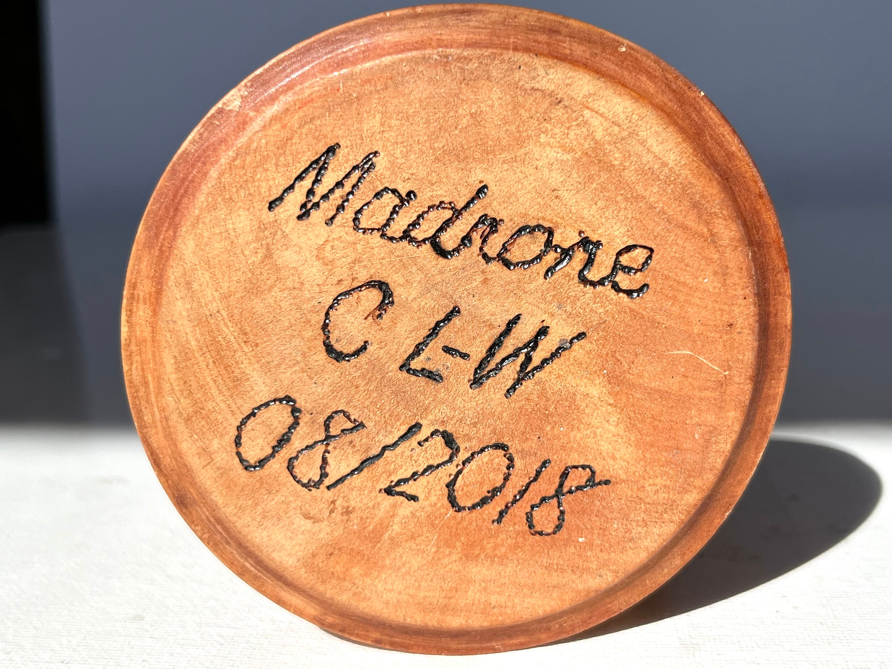 Hand Turned Madrone Wood Chalice / Goblet Signed 4.75 Tall - Etsy