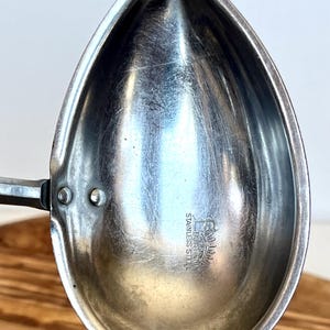 Mid Century Englishtown Oval Egg Shape Serving Ladle Red Bakelite ...