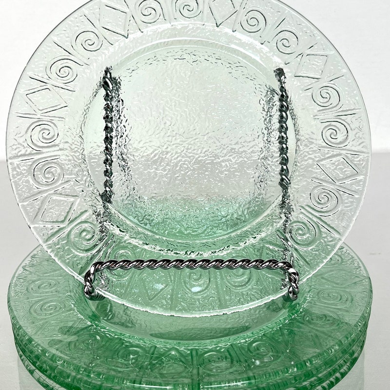 Recycled Glass Plate - Etsy