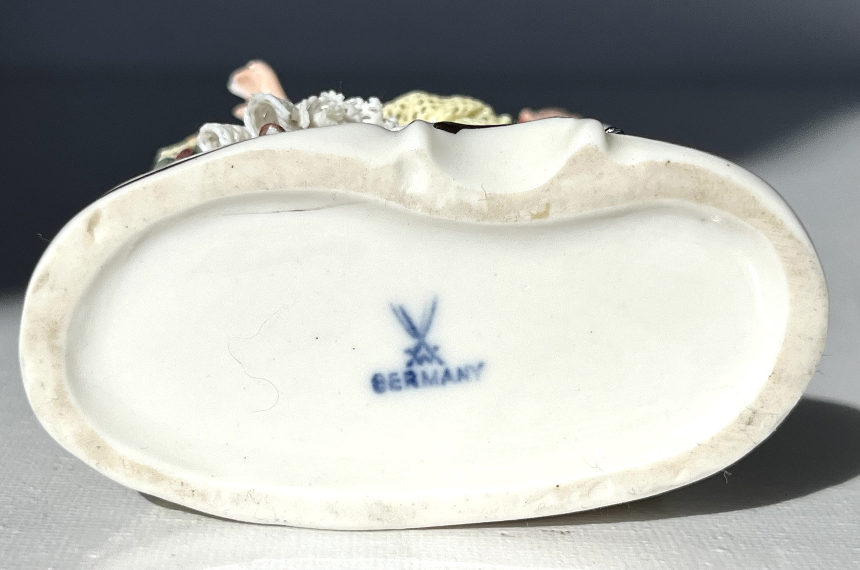 Dresden Meissen German Victorian Couple Figurine Damaged - Etsy