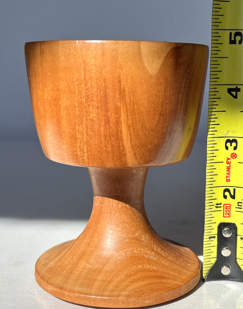 Hand Turned Madrone Wood Chalice / Goblet Signed 4.75 Tall - Etsy