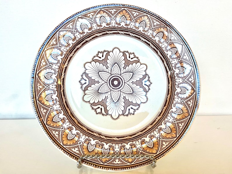 Petrus Regout - Décor Tancrede - Antique Plate - Maastricht Pottery ...