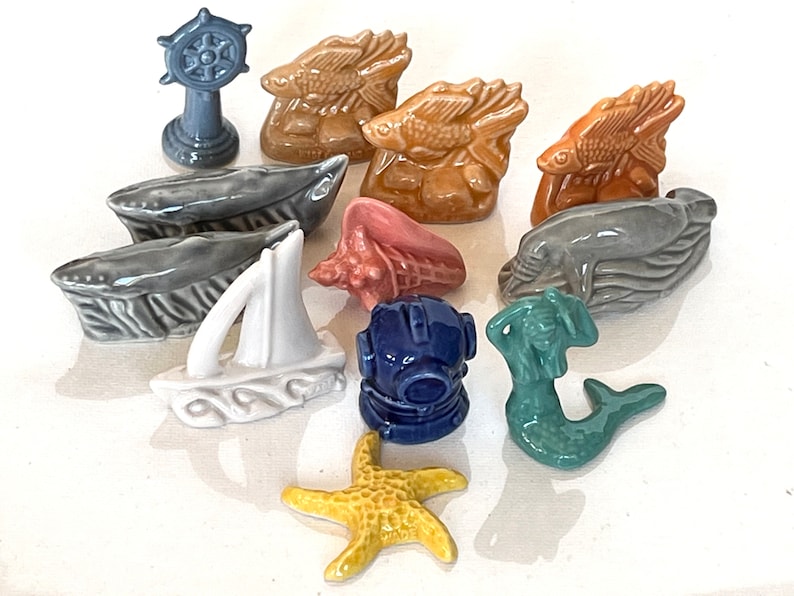 WADE Ocean Themed Figurines - Etsy