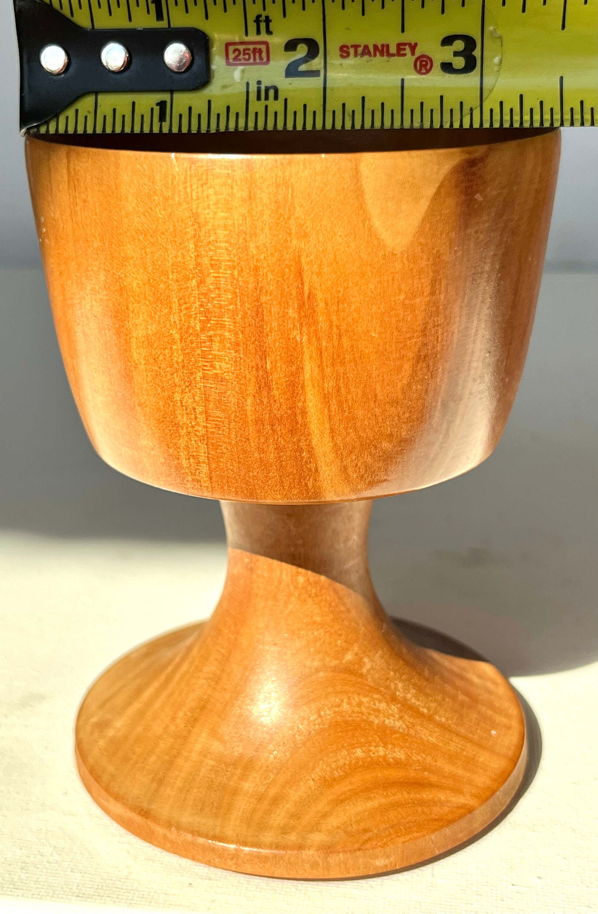 Hand Turned Madrone Wood Chalice / Goblet Signed 4.75 Tall - Etsy