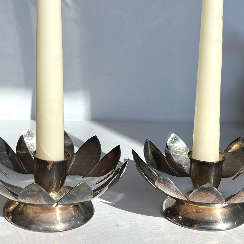 Flower Candlesticks - Etsy