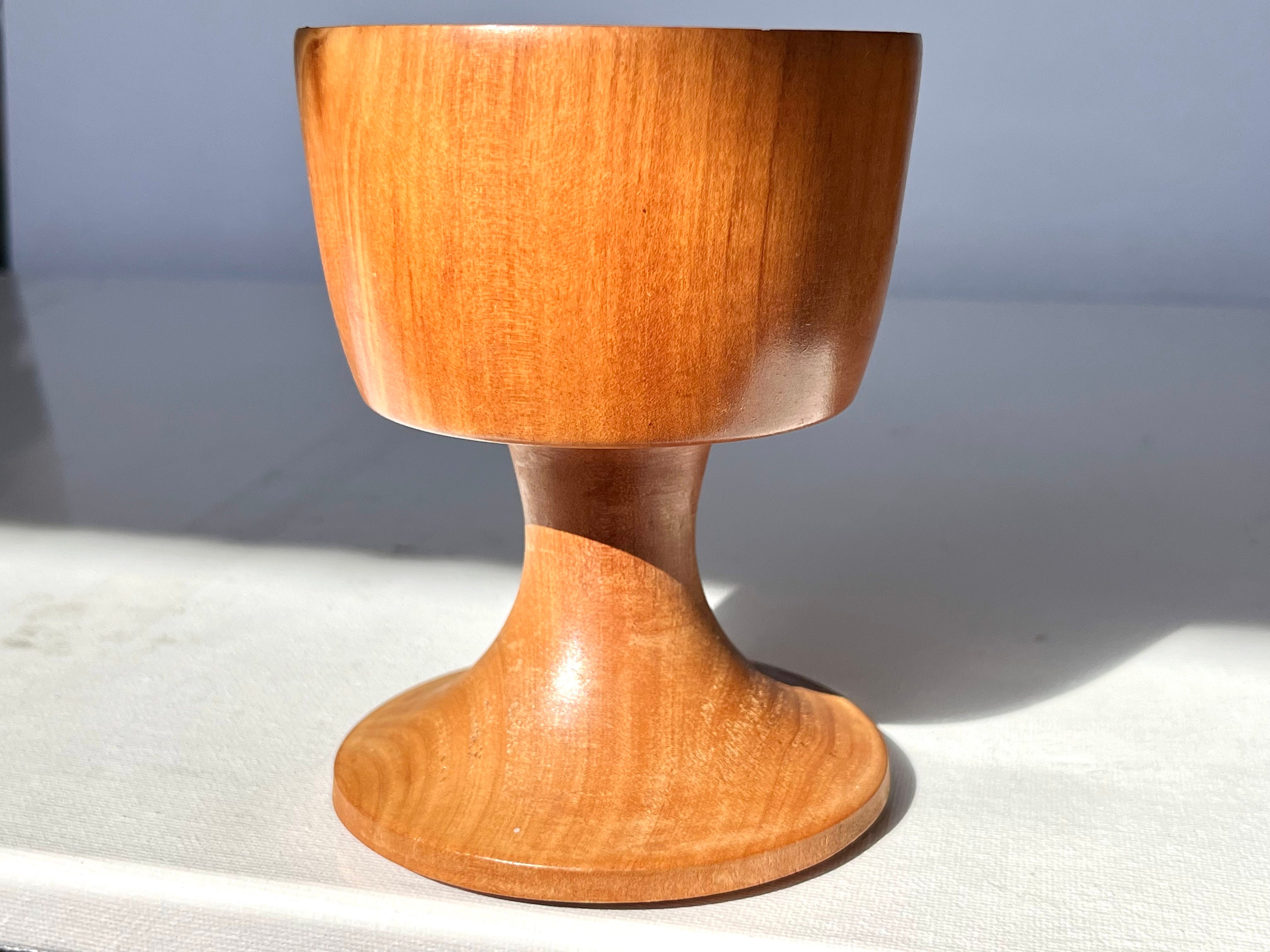 Hand Turned Madrone Wood Chalice / Goblet Signed 4.75 Tall - Etsy