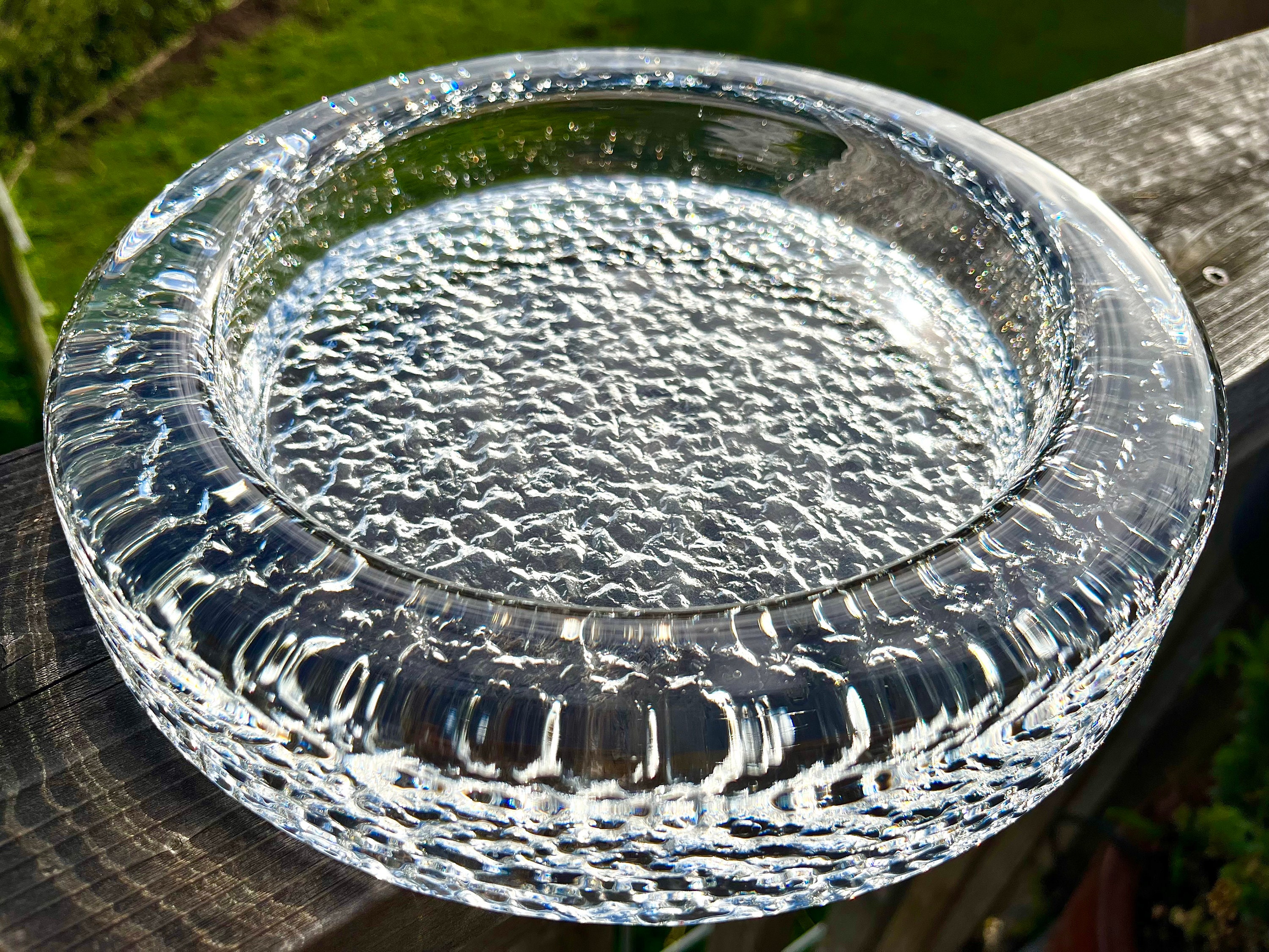 Iittala Riite XL 2611 Timo Sarpaneva 1960s Largest and Rarest Crystal ...