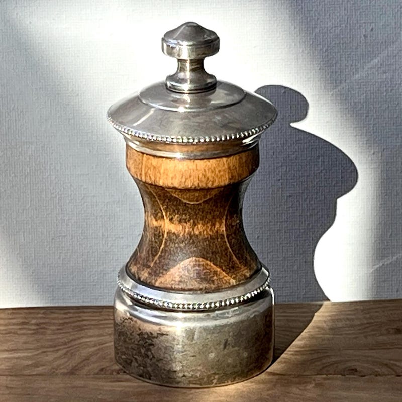 Antique Pepper Mill - Etsy