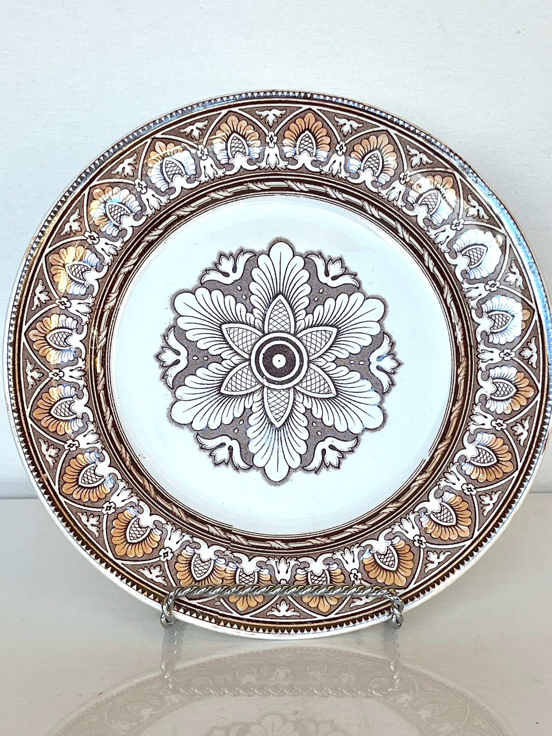 Petrus Regout - Décor Tancrede - Antique Plate - Maastricht Pottery ...