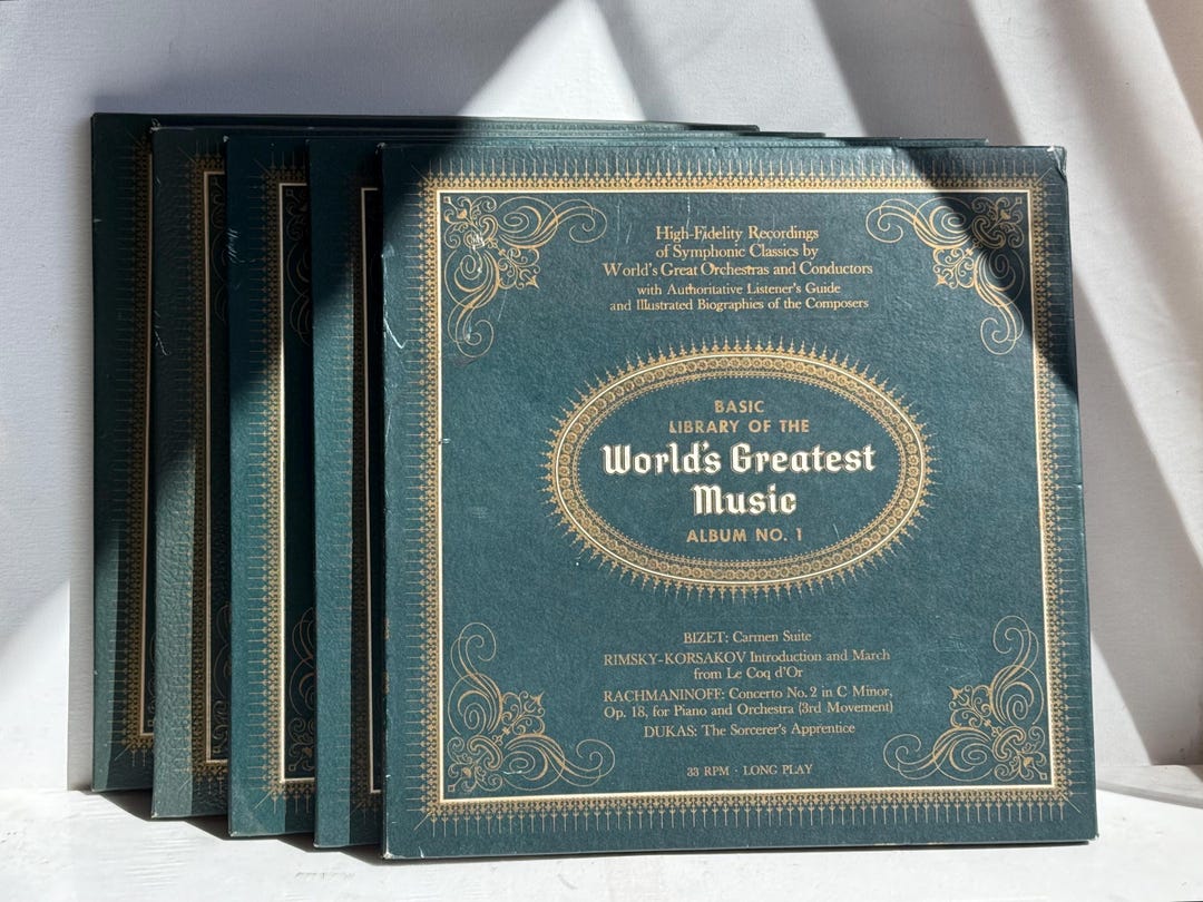 Vintage Basic Library of the World’s Greatest Music Albums No. 1 - 20 ...