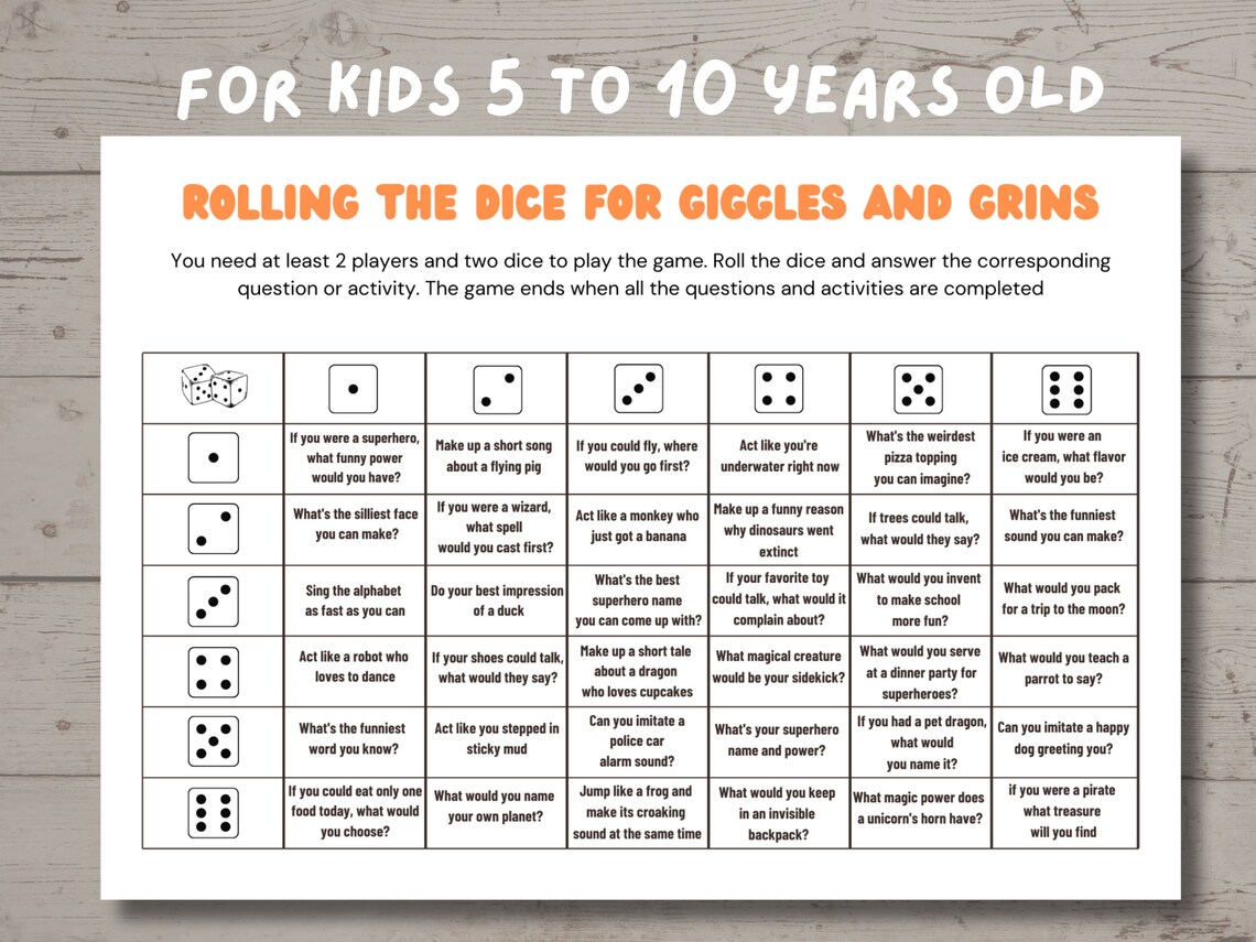 Roll the Dice Game for Kids | Holiday Dice Fun | Kids Dice Game ...
