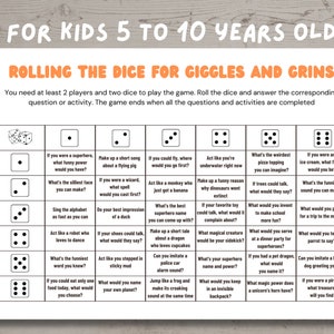 Roll the Dice Game for Kids | Holiday Dice Fun | Kids Dice Game ...