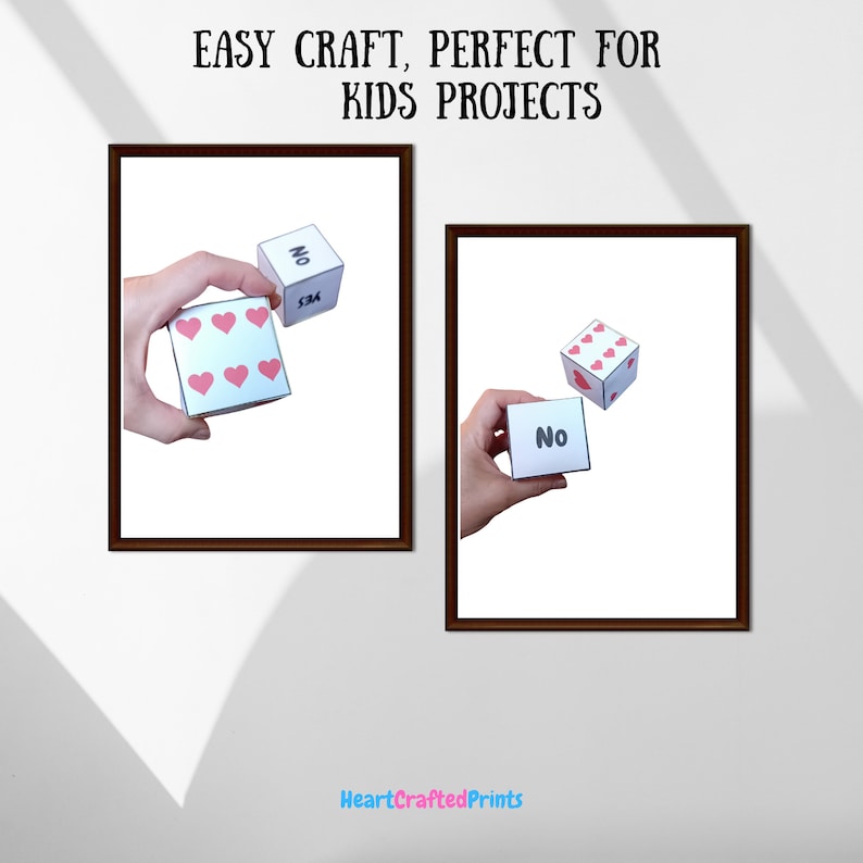 4 Printable Paper Dice Template Bundle, PDF Dice Numbers & Dots, Paper ...