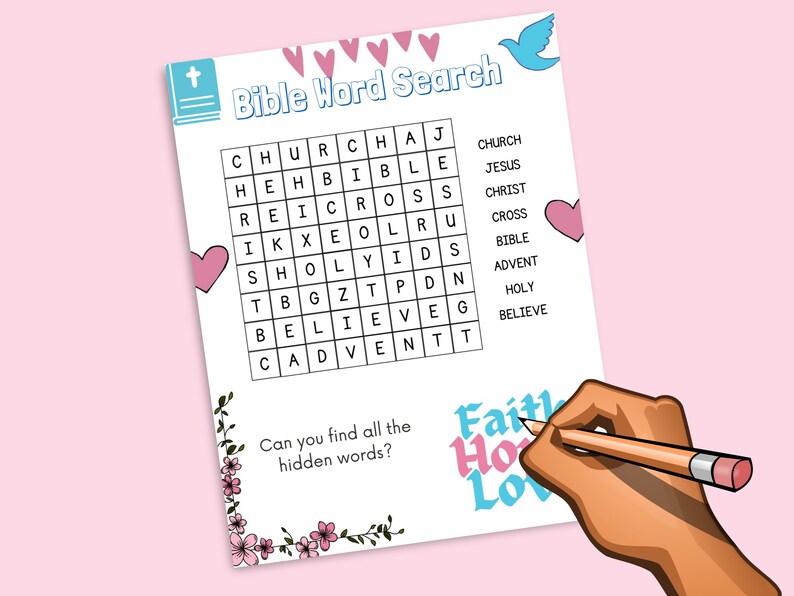 Printable Bible Activity Bundle for Kids L Bible Coloring - Etsy