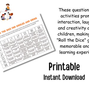 Roll the Dice Game for Kids | Holiday Dice Fun | Kids Dice Game ...